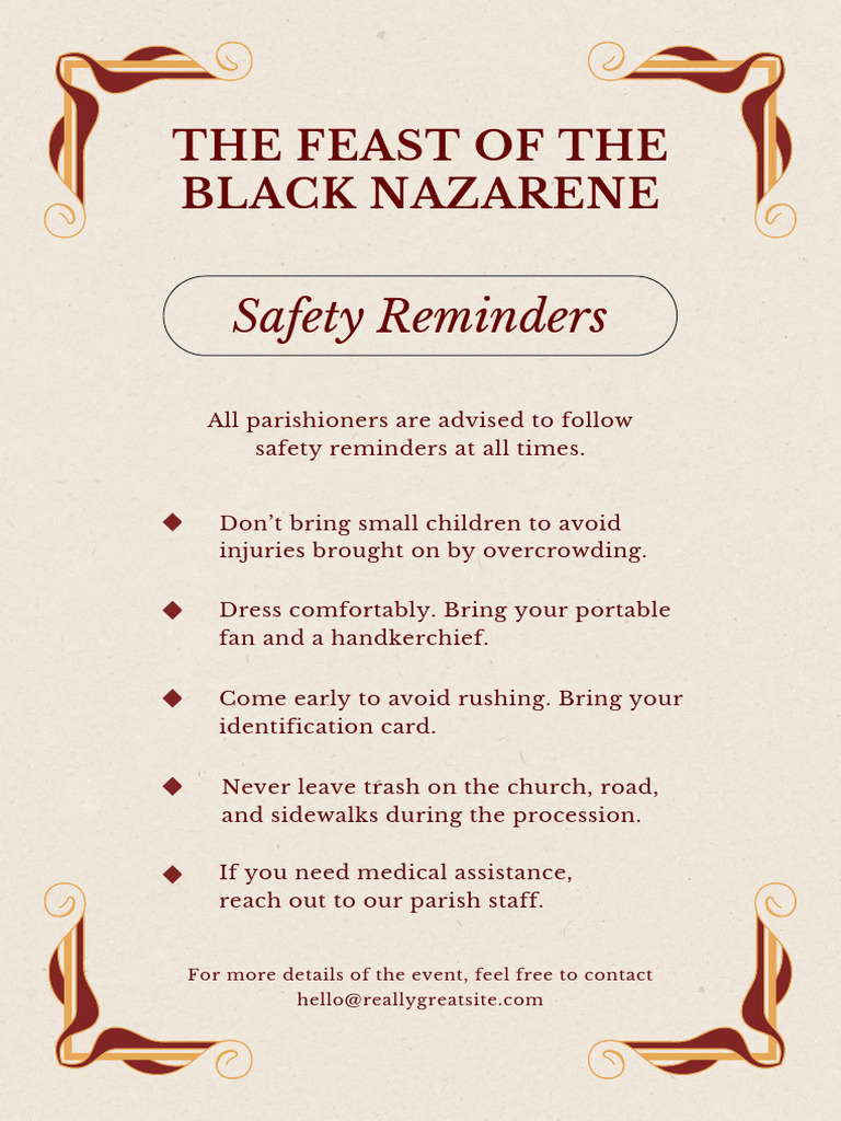 Cream Informative Safety Reminders Traslación Flyer - 20241028 - 161530 ...
