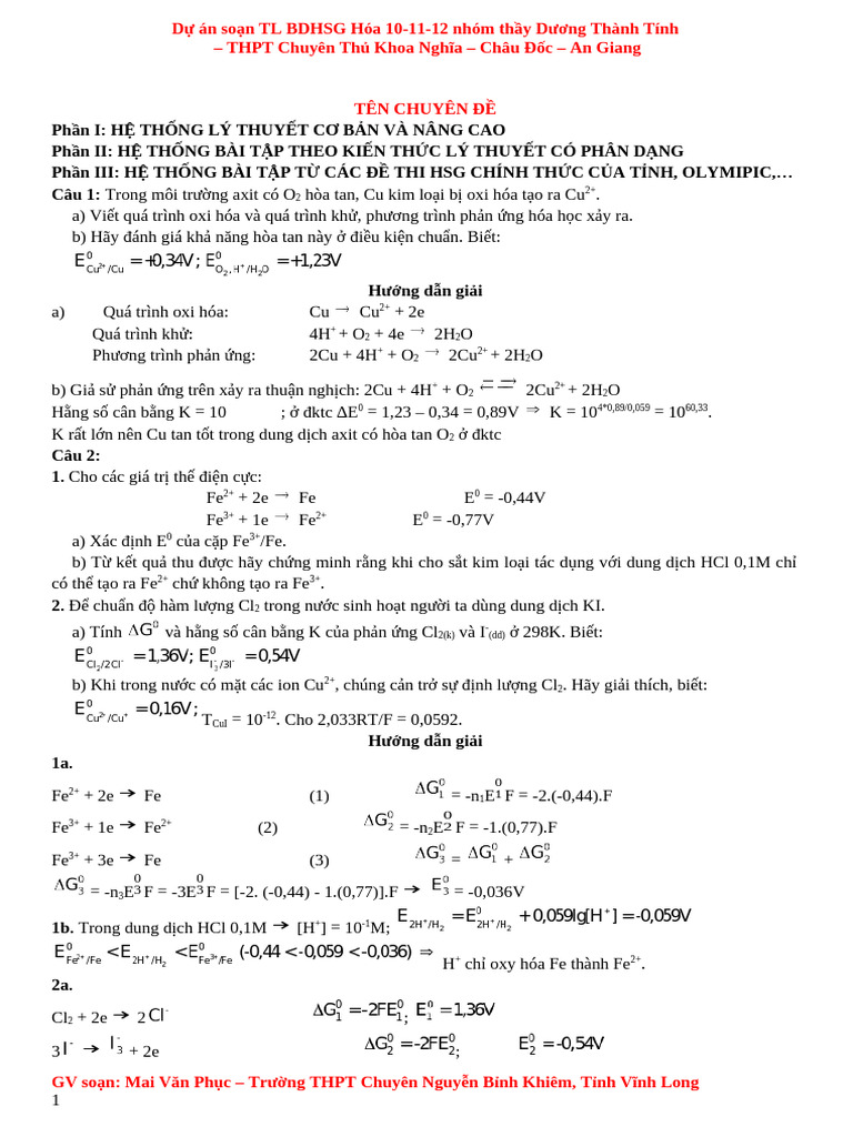 18.2.chuyen de 18 Pin Dien Va Dien Phan - Mai Van Phuc - Ok | PDF