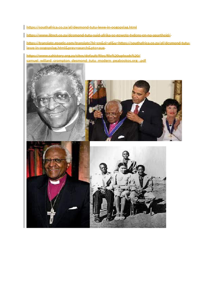 SW Taak Desmond Tutu | PDF