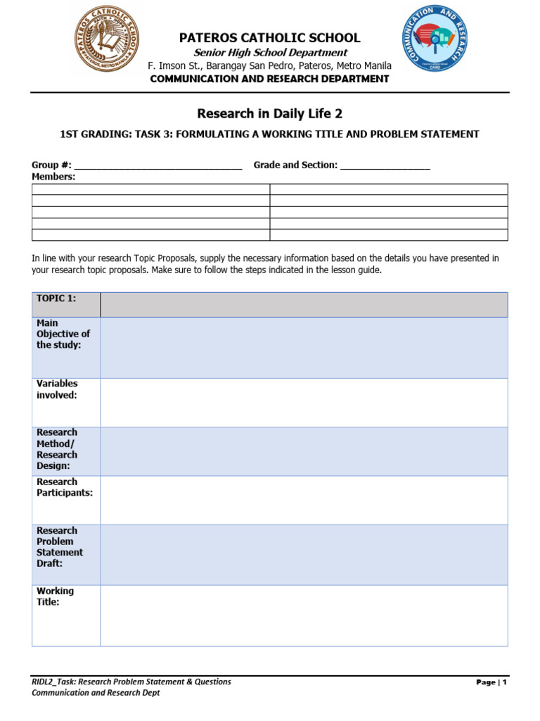 RIDL2_Task_2_Title_ProbS | PDF
