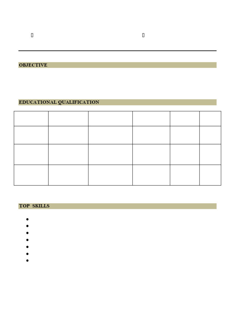 Kavya Resume Details | PDF