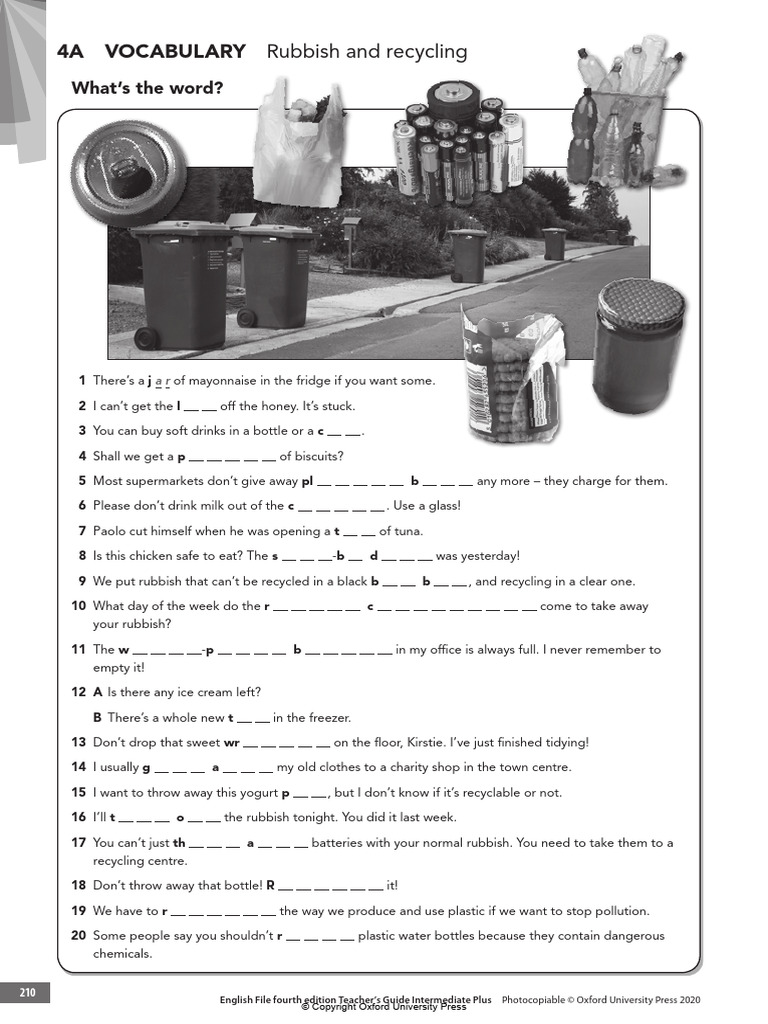 4A. Vocabulary | PDF