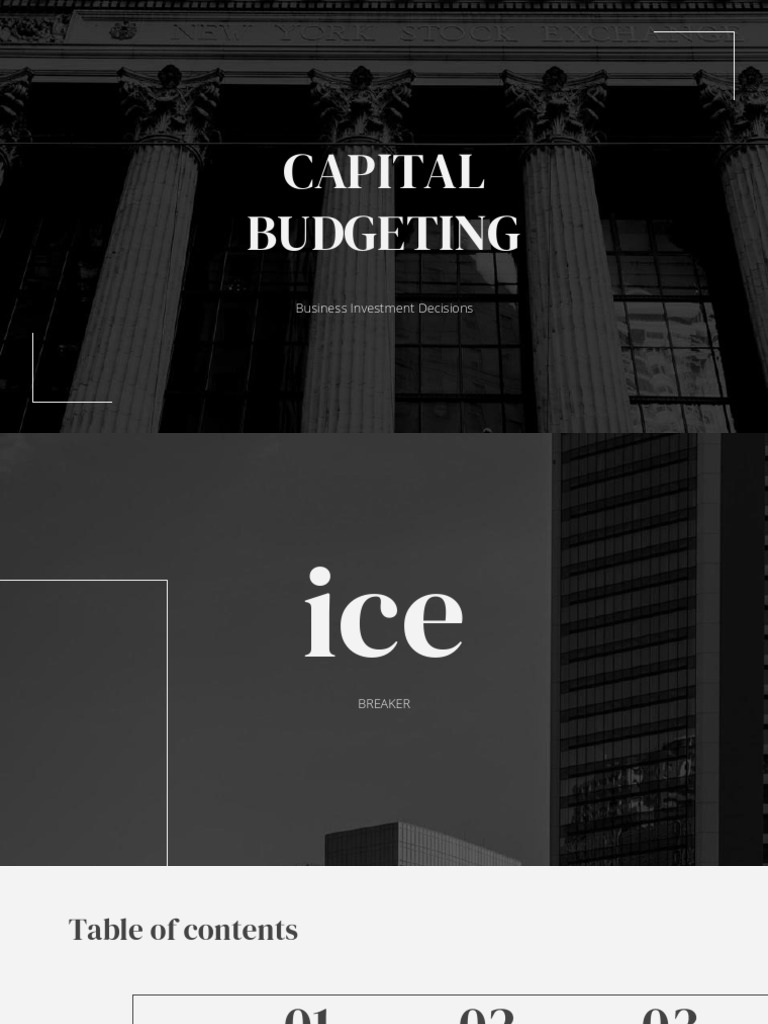 Chapter 11 Business Investment Decisions - Capital Budgeting_PPT | PDF | Net Present Value ...