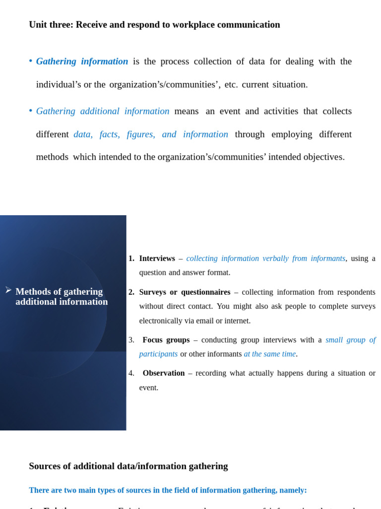 Workplace Communication and Records Management | PDF | Records ...