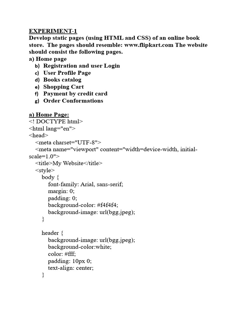 EXPERIMENT-1 | PDF | User (Computing) | Internet
