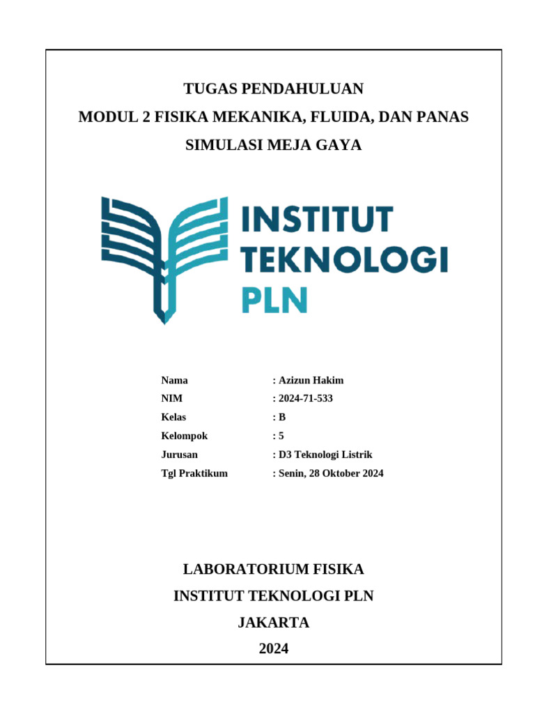 TP m2 Azizun Hakim 202471533 | PDF