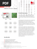 N58 LTE Cat 1 Module for IoT Solutions | PDF | Lte (Telecommunication ...