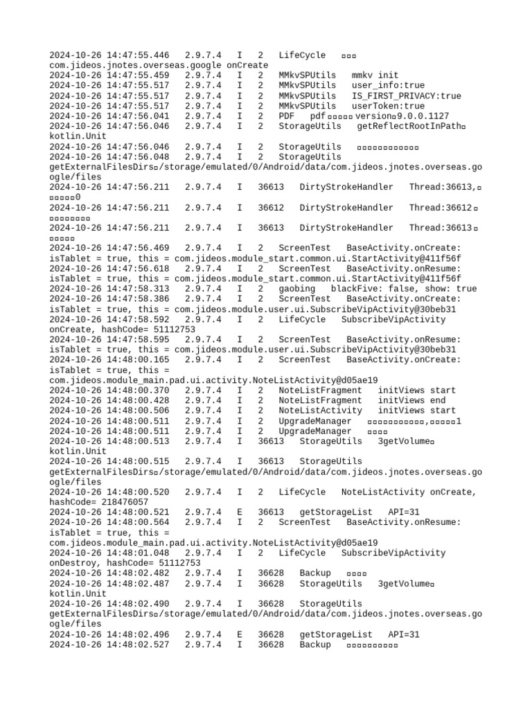 2024-10-26_78298399_log | PDF | Backup | Information Retrieval