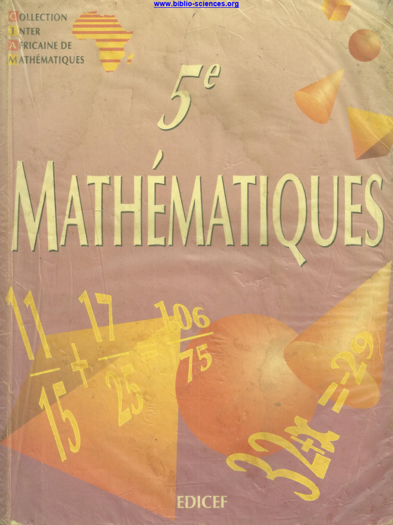 Livre Ciam 5ème Biblio | PDF