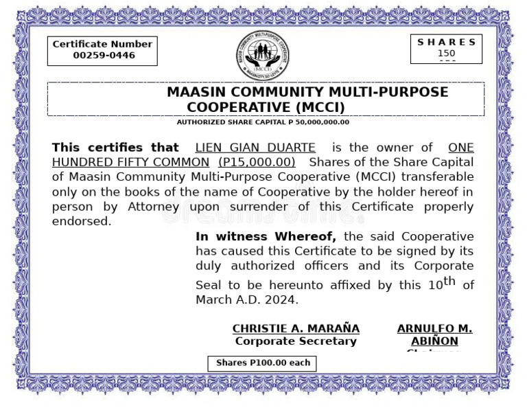 Certificate New | PDF