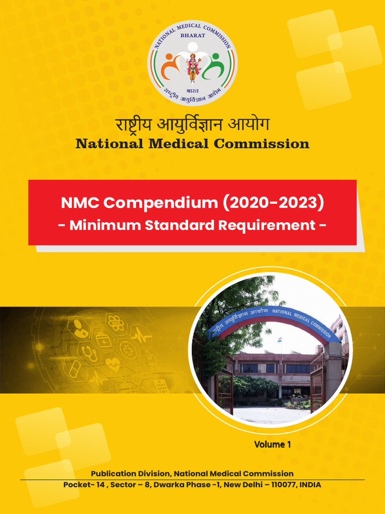NMC Minimum Standard Requirements 2023 | PDF | Medical And Health ...