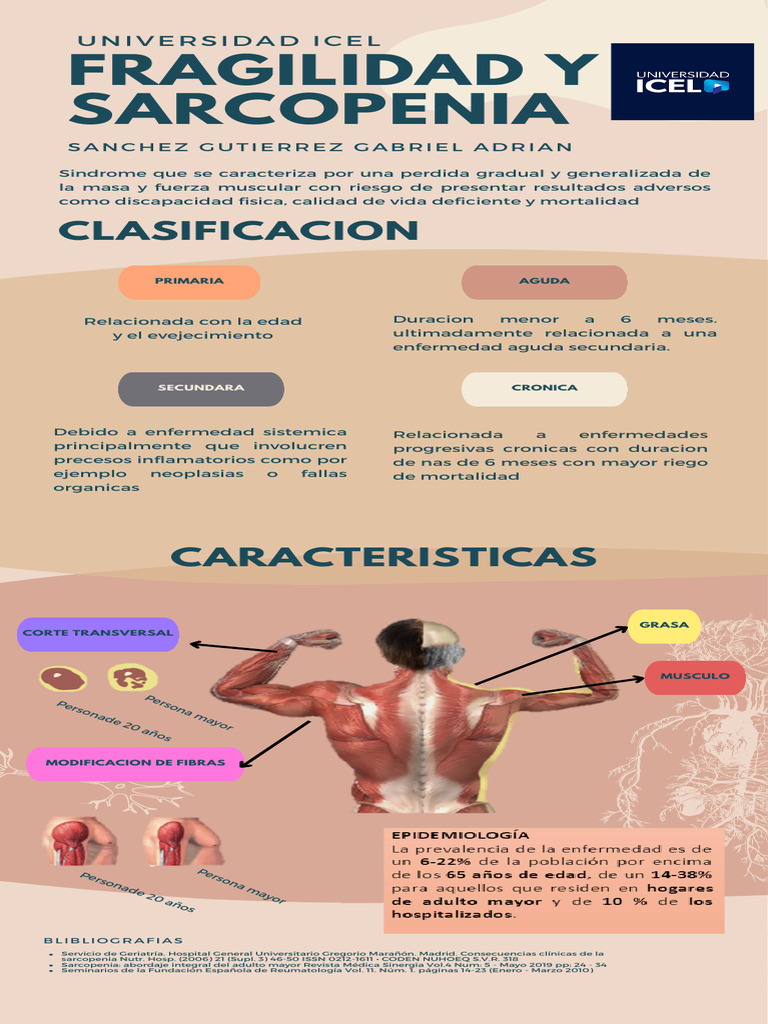 Infografia Sarcopenia | PDF