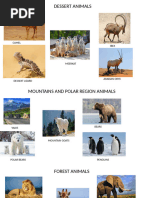 Animals Chart | PDF
