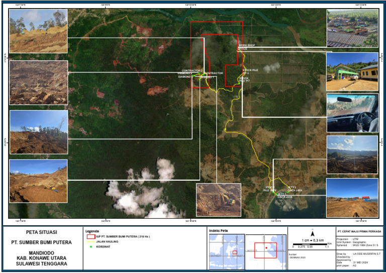 Peta Situasi | PDF | Geodesy | Cartography