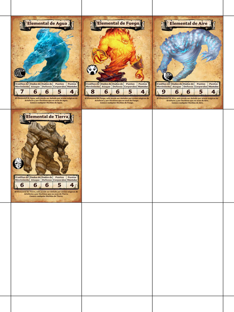 5.1-Elementales HeroQuest HQ21 V2 (Heval) - 1 | PDF