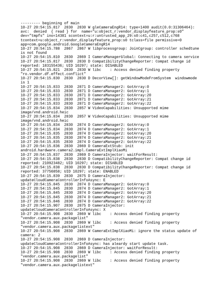 Log Cat 1730042655735 | PDF | Computing | Software