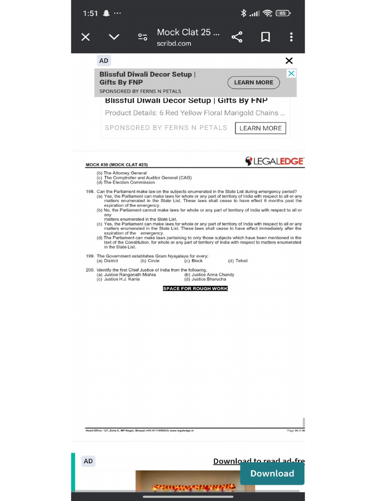 Legaledge Mock (A) | PDF