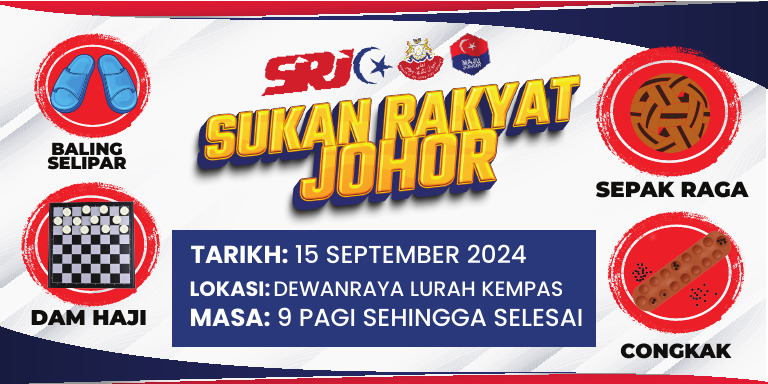 Sukan Rakyat Johor 2024 Banner | PDF