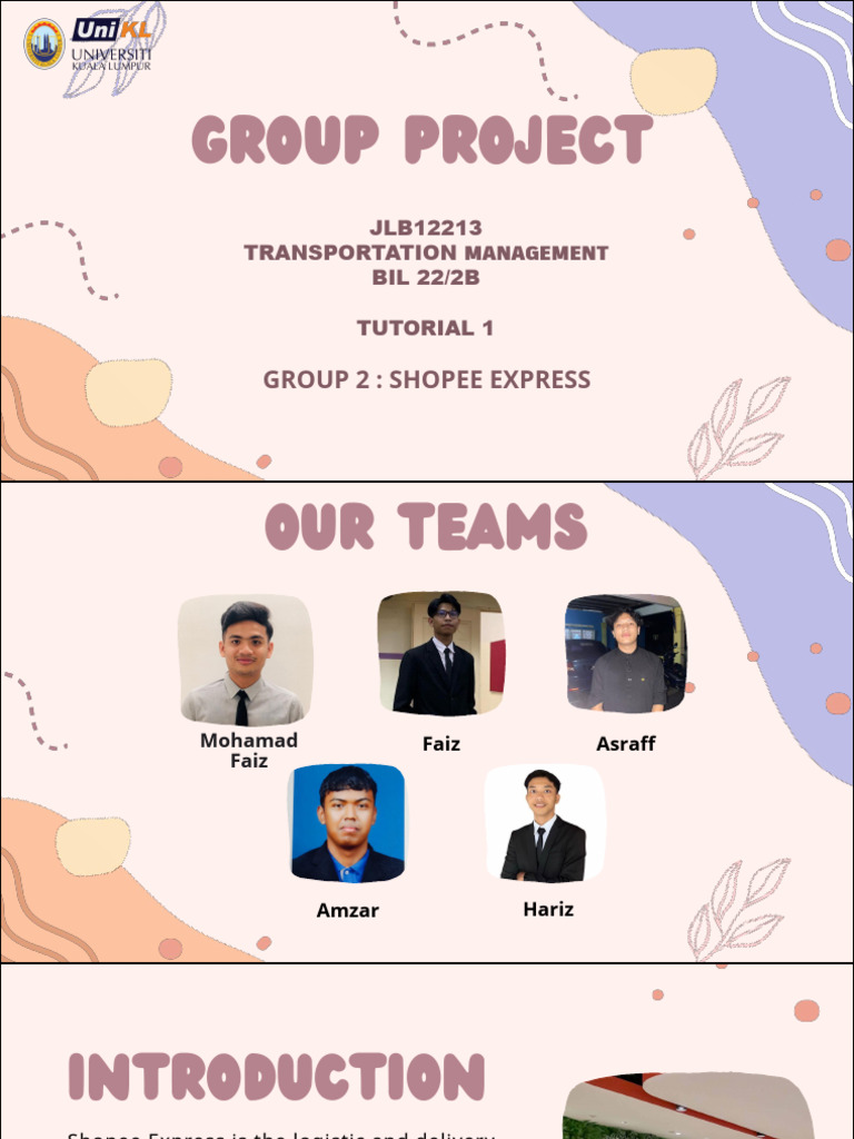 Group2 | PDF | Logistics | Service Industries
