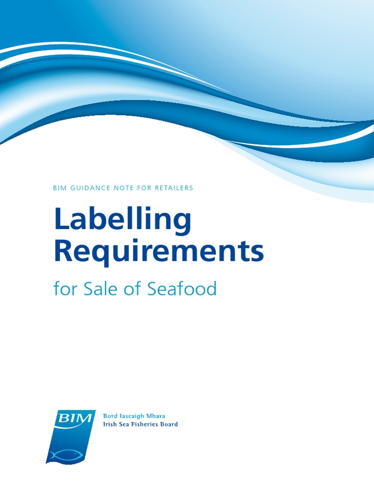 BIM Seafood Labelling Guide For Retailers v4 | PDF | Food Allergy | Food Industry