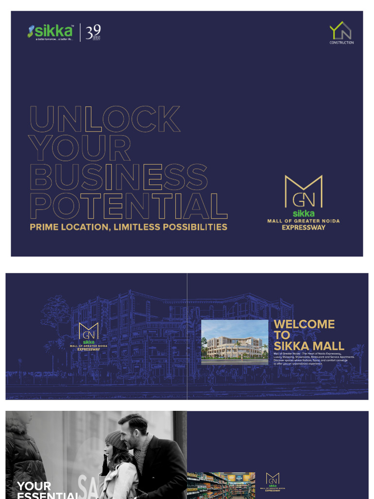 Brochure Mall of Greater Noida | PDF | Pedestrian Infrastructure