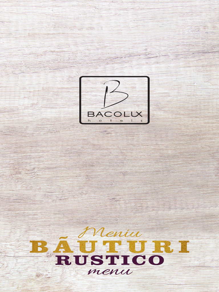 MeniuDianaRusticoDrinksMai24 Bauturi Compressed | PDF