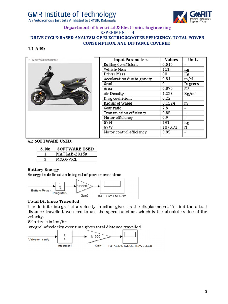 4 - Drive Cycle Energy Calculations | PDF | Electric Motor | Electric ...