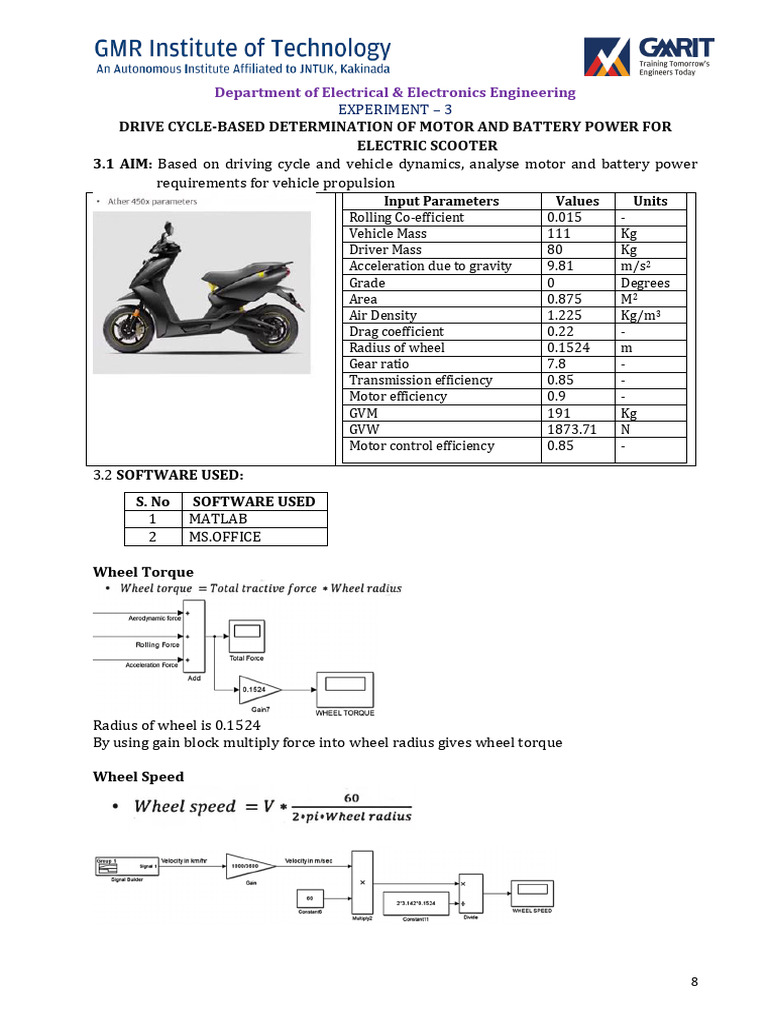 3_motor & battery power | PDF | Electric Motor | Electric Vehicle