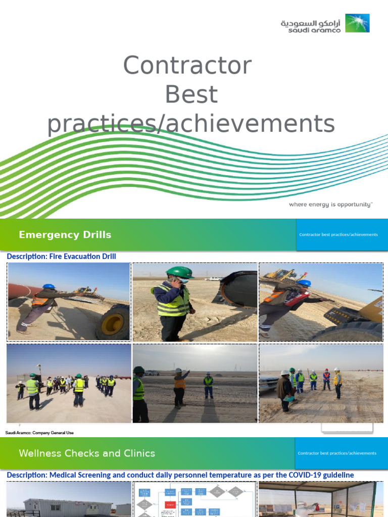 Contractor Best Practices and Achievements MIP 17 SINOPEC | PDF ...