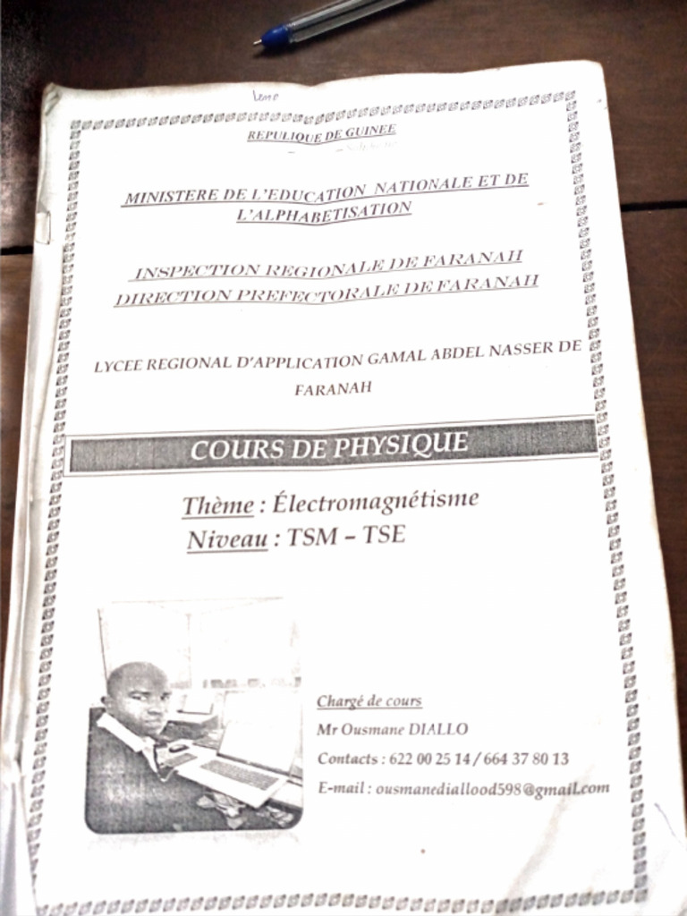 Électromagnétisme Cours TSE - SM-1 | PDF