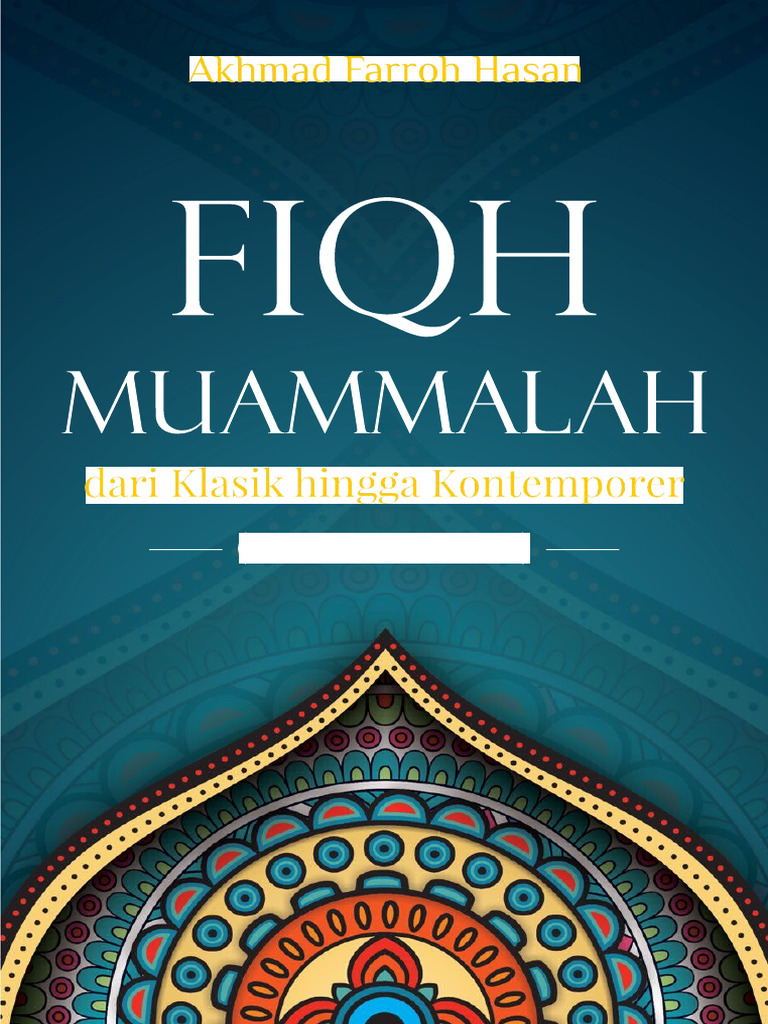 Fiqh Muammalah: Klasik ke Modern | PDF