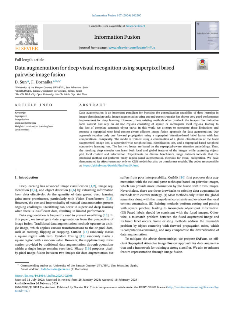 2024_2 | PDF | Statistical Classification | Deep Learning