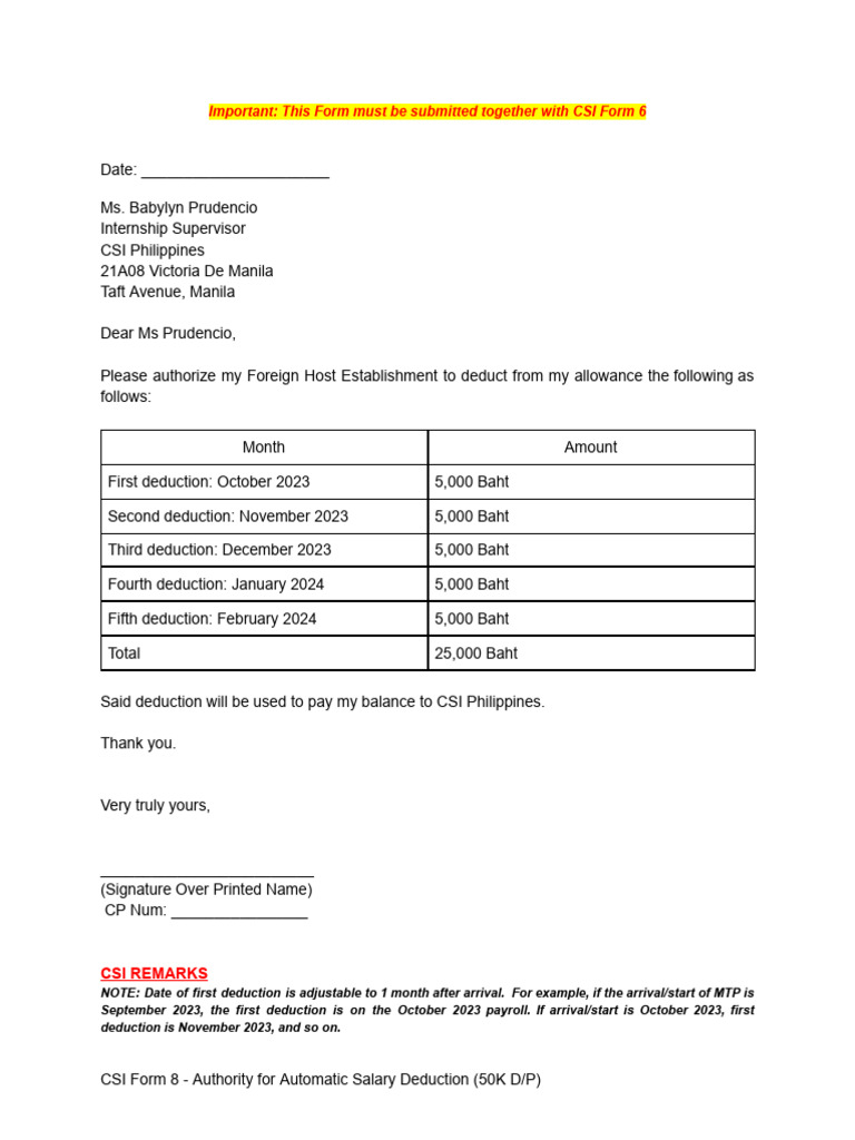CSI-Form-8_50K-DP | PDF