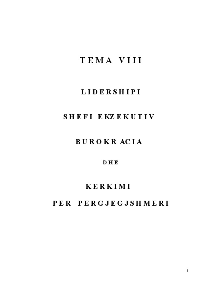 Tema - LIDERSHIPI | PDF