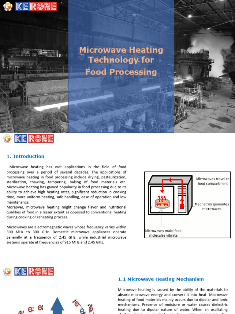 Microwave Heating in Food Processing | PDF | Dielectric | Cooking