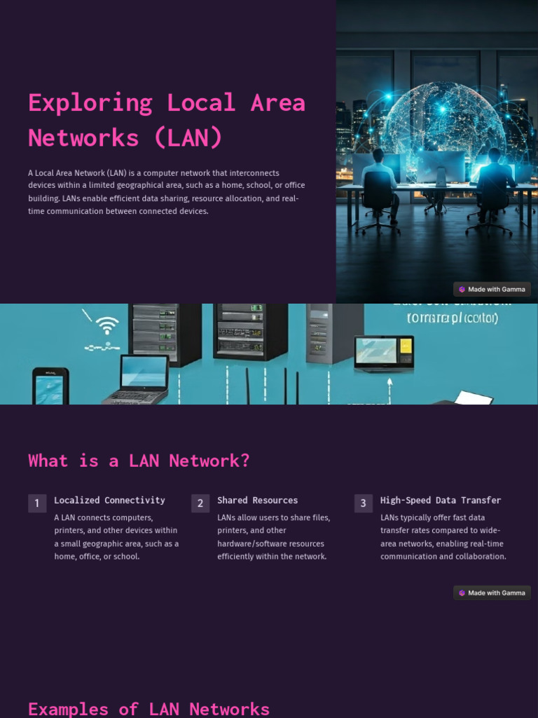 Exploring Local Area Networks LAN | PDF | Computer Network | Local Area Network