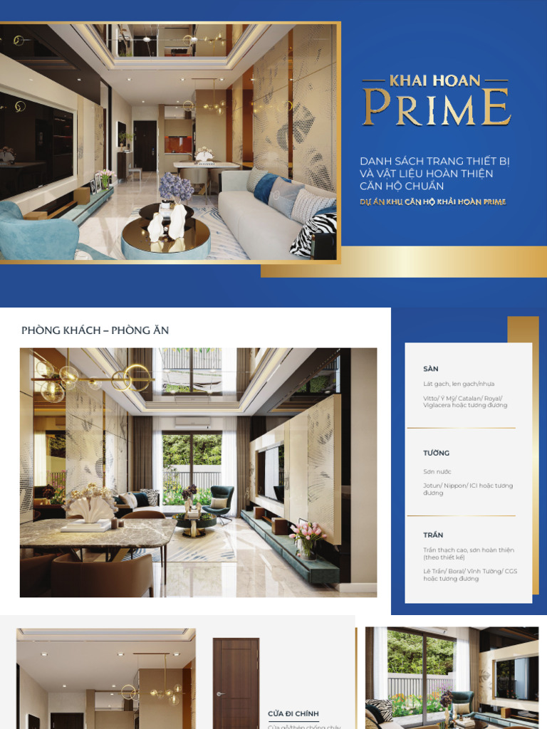 KHP - Brochure Vat Lieu Ban Giao | PDF