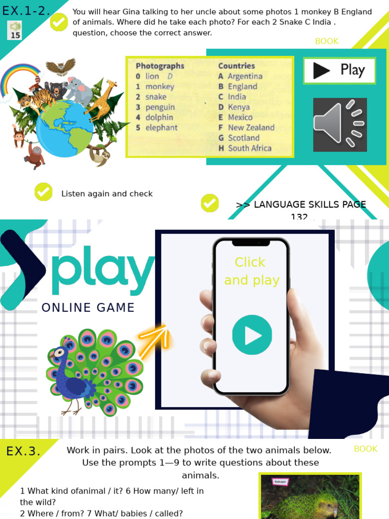 Prepare 7. Unit 2 Lesson 8 | PDF