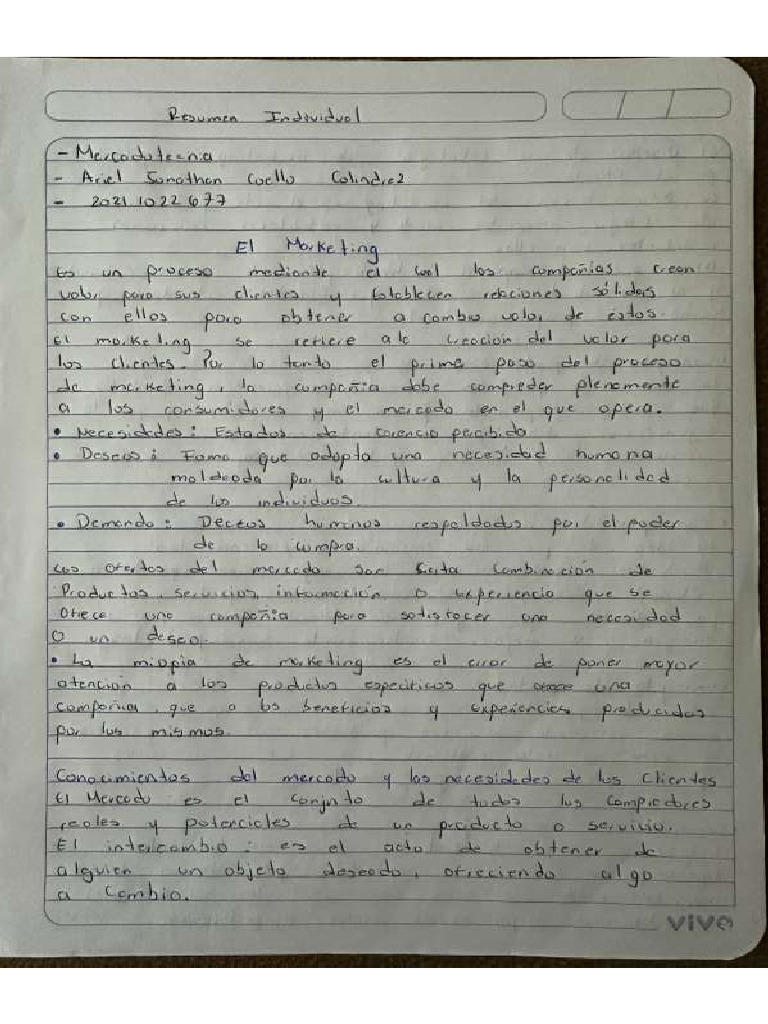 Tarea Mercadotecnia Ariel Coello - 20211022677 - Compressed | PDF