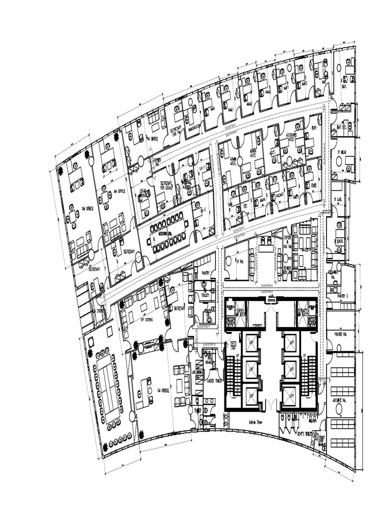 SEEF Floor Plan 11th Floor General Layout with measurement | PDF ...