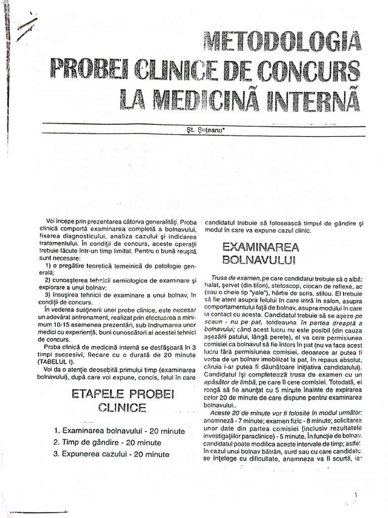 Examen Obiectiv | PDF