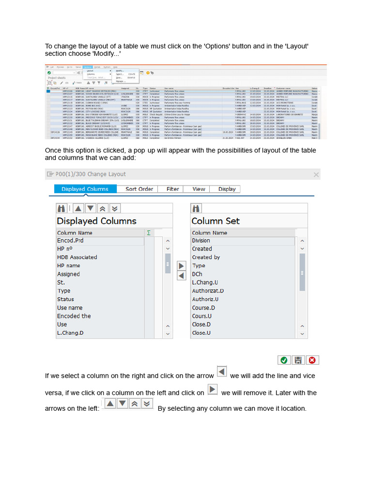 Modify Layout ALV | PDF