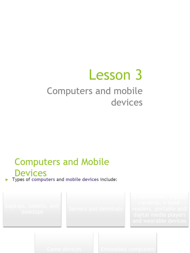 chapter 3 | PDF | Desktop Computer | Personal Computers