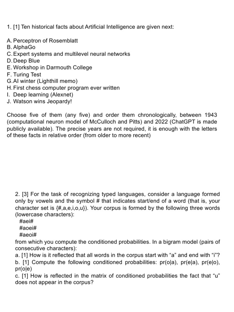 Problems Statements IntroAI 17oct | PDF | Artificial Intelligence ...