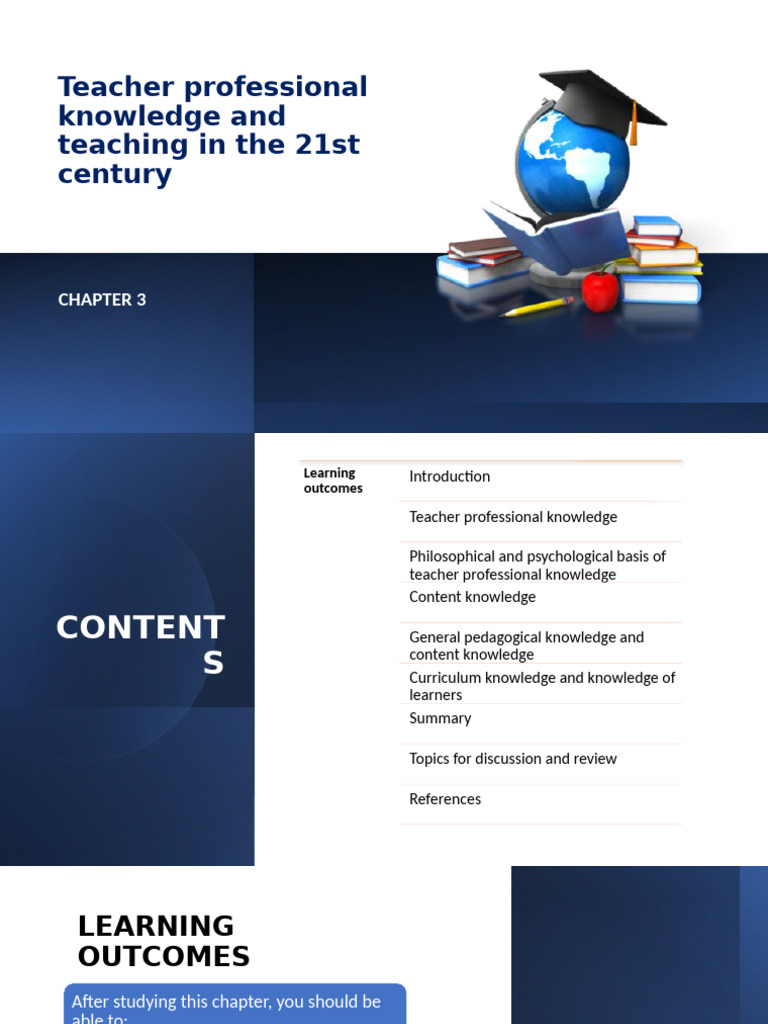 Unit 4 Teacher Professional Knowledge Teaching in The 21st Century ...
