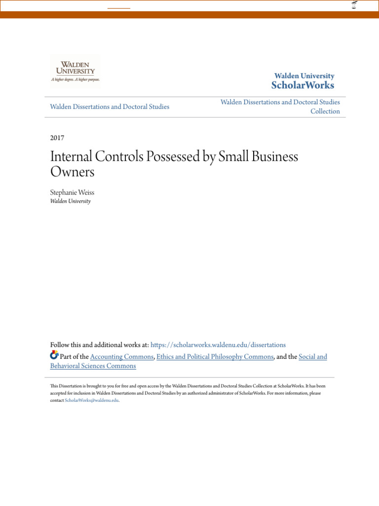 Internal control COre | PDF | Qualitative Research | Crimes