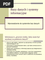 Bazy Danych - Cwiczenia Etap I | PDF