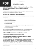 Tablet Scoring - Nomenclature, Labeling, and Data For Evaluation | PDF ...