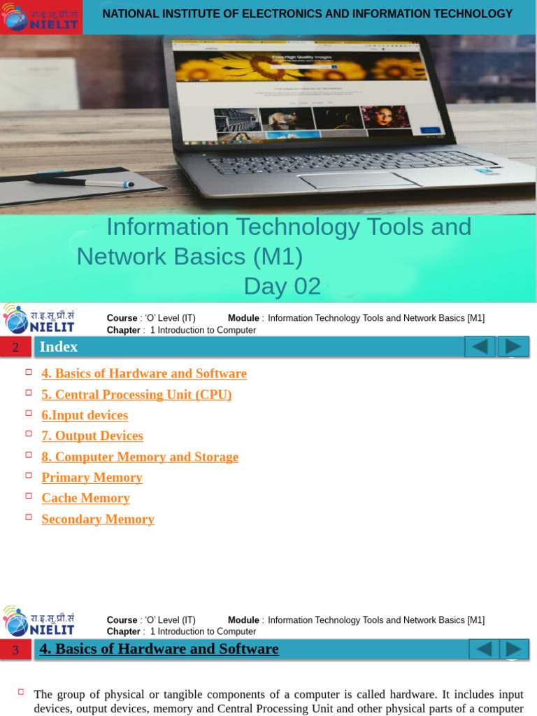 Day2 Chapter1 | PDF | Random Access Memory | Read Only Memory