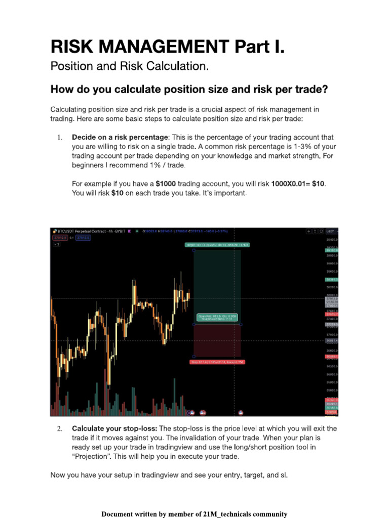 Risk Management Part-1 | PDF